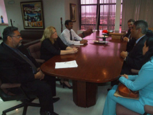 Presidente do TRT-MA recebe visita do superintendente estadual do Banco ...